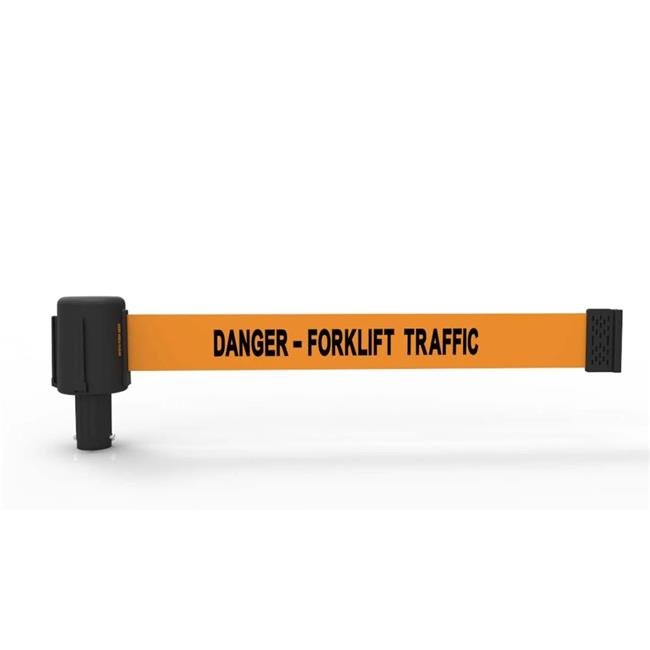 Banner Stakes PL4063 Plus Danger Forklift Traffic Banner - Orange ...