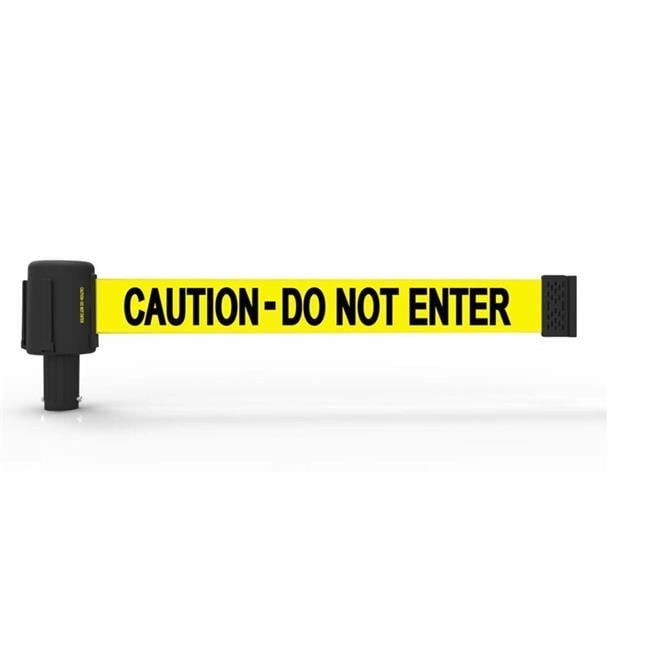 Banner Stakes PL4075 Plus Caution Do Not Enter Banner - Yellow - Pack ...