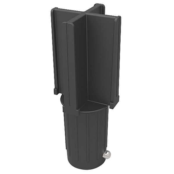 Banner Stakes PLUS Barrier System Receiver Head PL4067 - Walmart ...