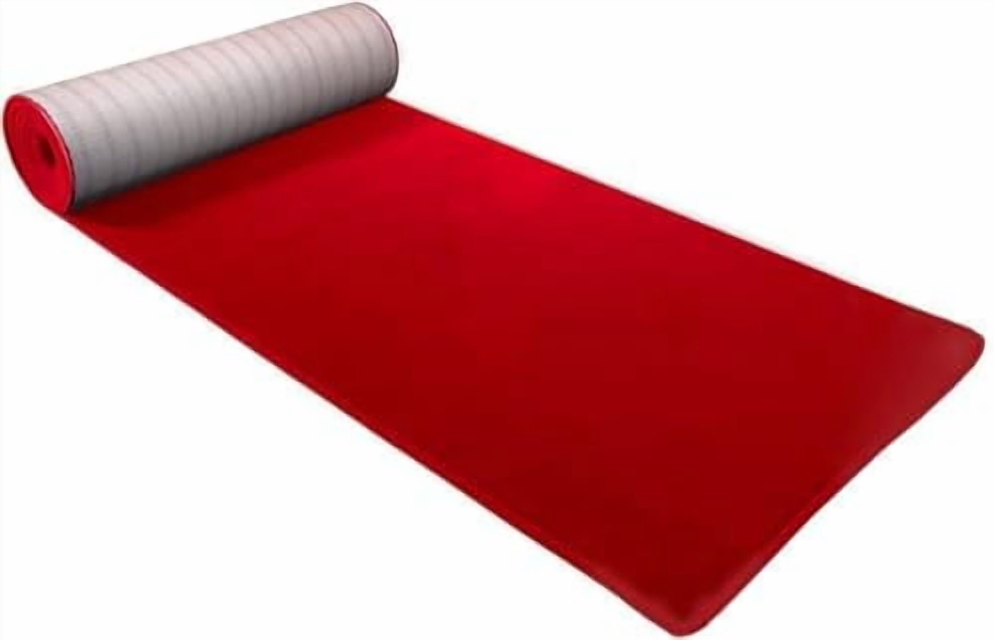 BannerBuzz Hollywood Red Carpet Runner – Premium Non-Slip 3x12 ft Aisle ...