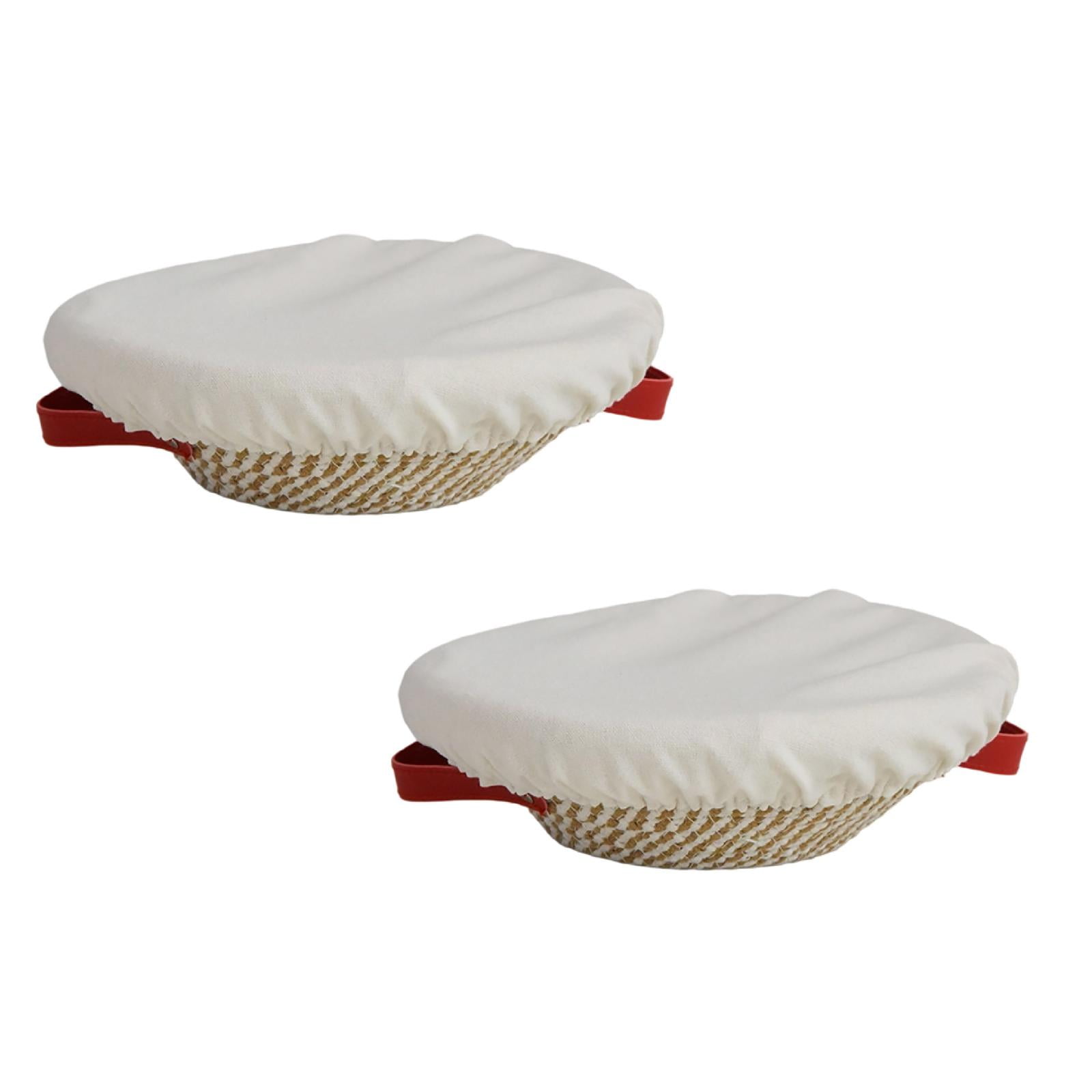 Banneton Bread Proofing Basket Set, Round and Oval Sourdough Bread ...