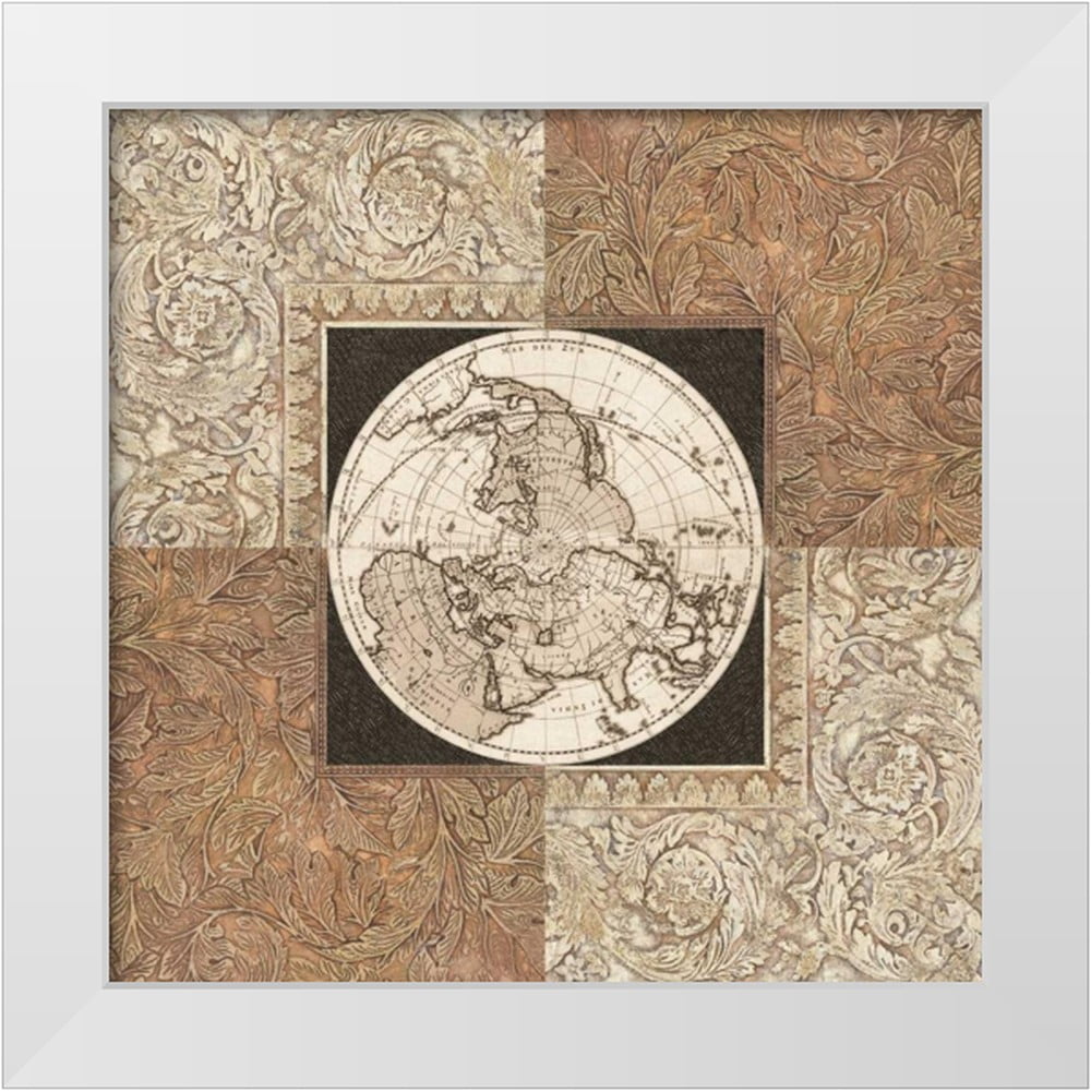 Bannister, Cory 15x15 White Modern Wood Framed Museum Art Print Titled ...