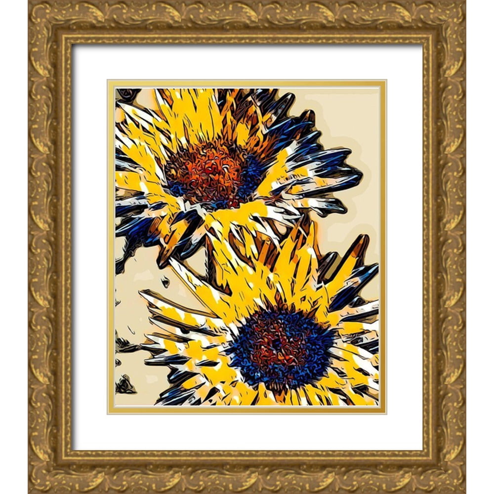 Bannon, Heidi 20x23 Gold Ornate Wood Framed with Double Matting Museum ...