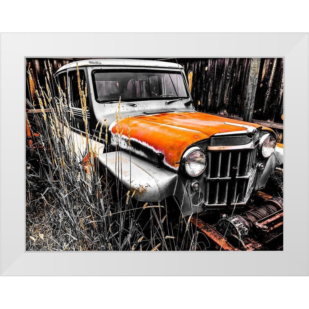 Bannon, Heidi 32x25 White Modern Wood Framed Museum Art Print Titled ...