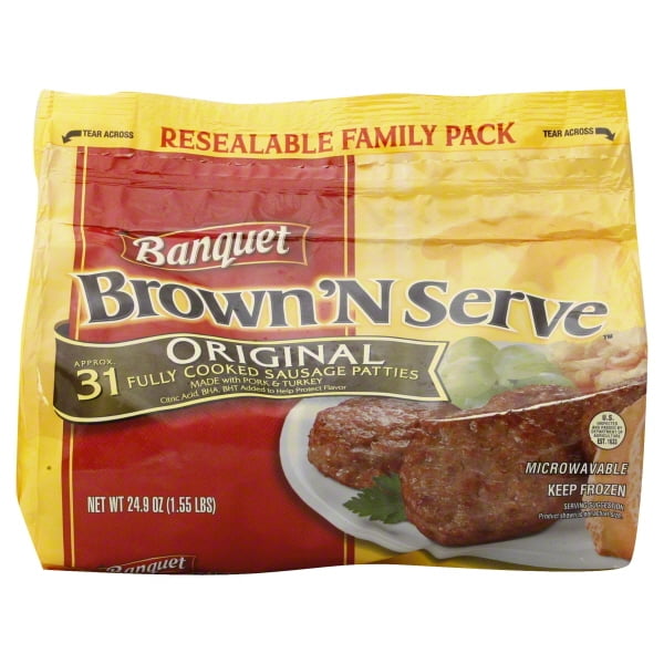 Banquet Bq Original Patty Bag 24.9 Oz - Walmart.com