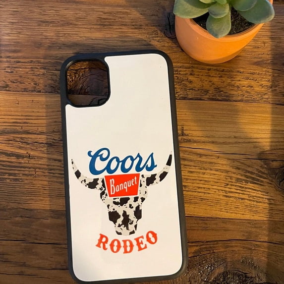 Banquet Rodeo Cow Hide Western Collage Protective Phone Case 17 16 15 ...