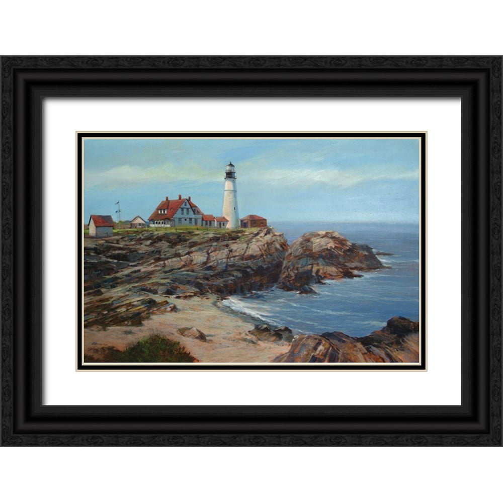 Bansemer, Roger 14x11 Black Ornate Wood Framed with Double Matting ...