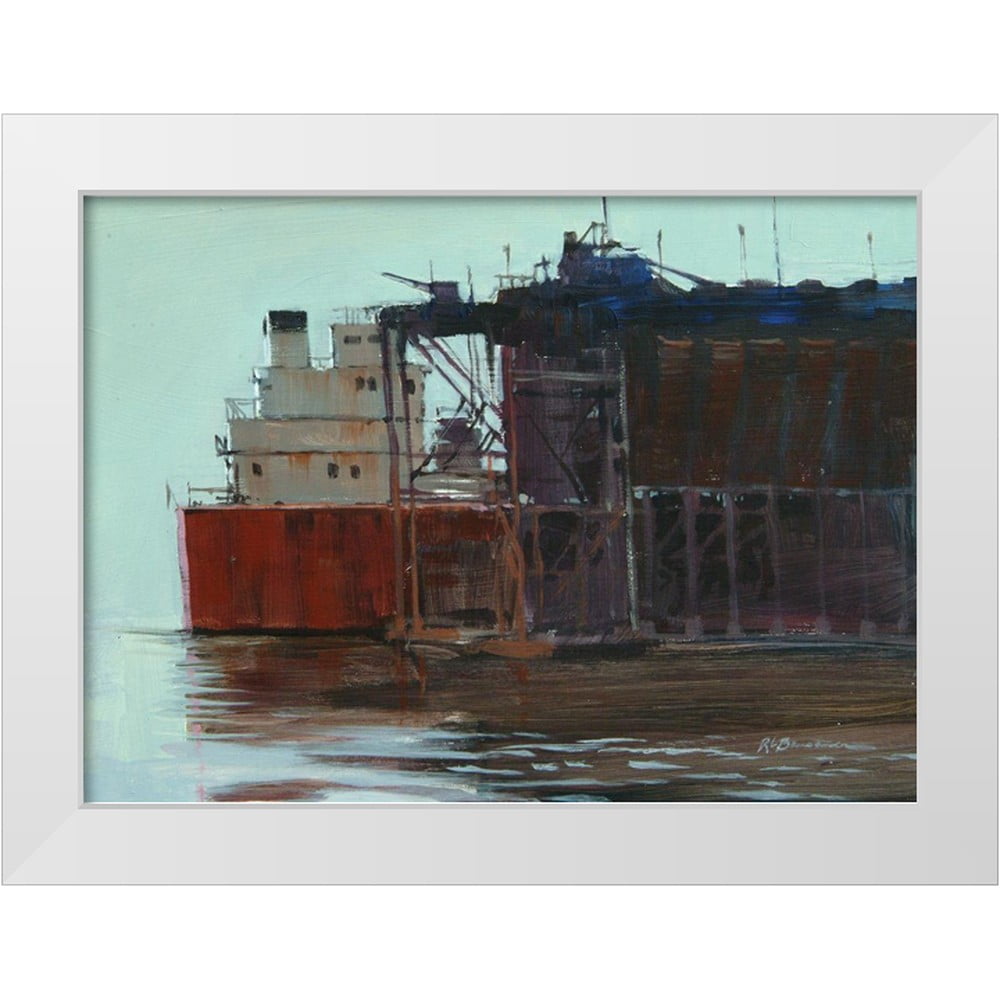 Bansemer, Roger 18x14 White Modern Wood Framed Museum Art Print Titled ...