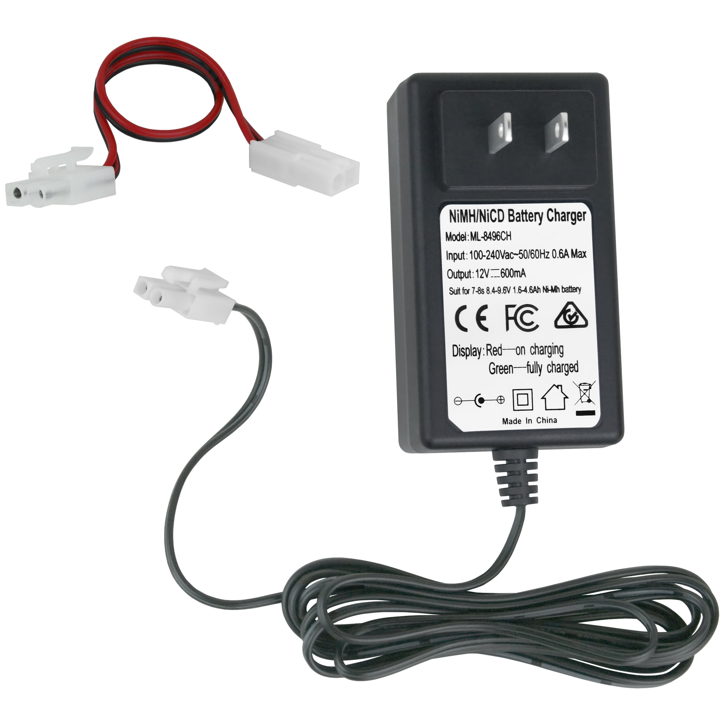 Banshee 12V 600mA Charger For Airsoft/RC Car Batteries - Standard ...