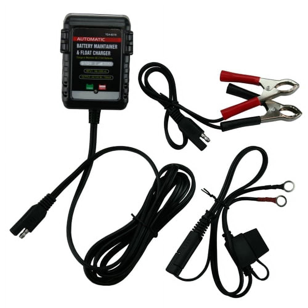Banshee 12V 6V Battery Float Charger and Maintainer: 0.75 AMP ...