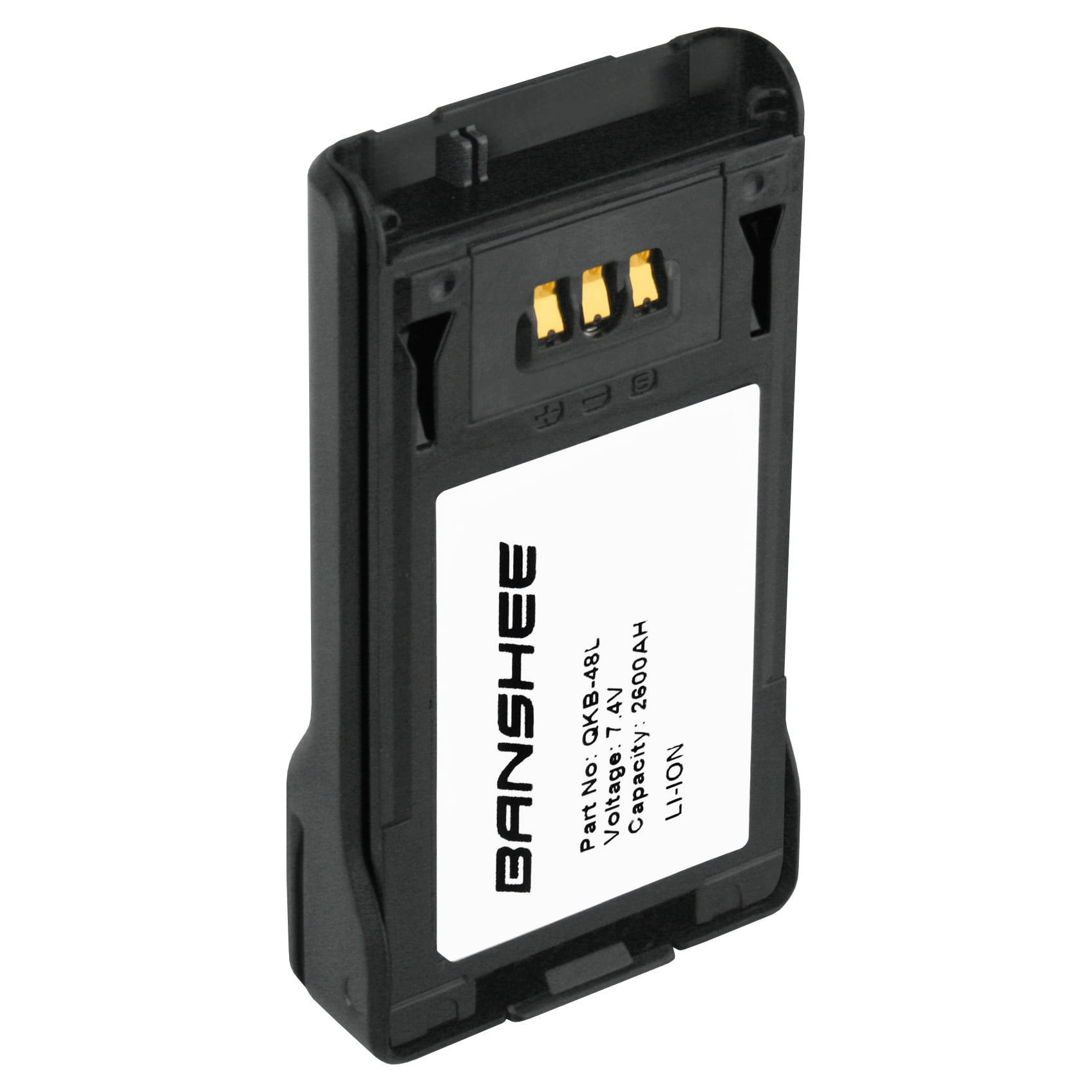 Banshee 7.4V 2600mAh Li-Ion Replacement for Kenwood TK-5220 Battery ...