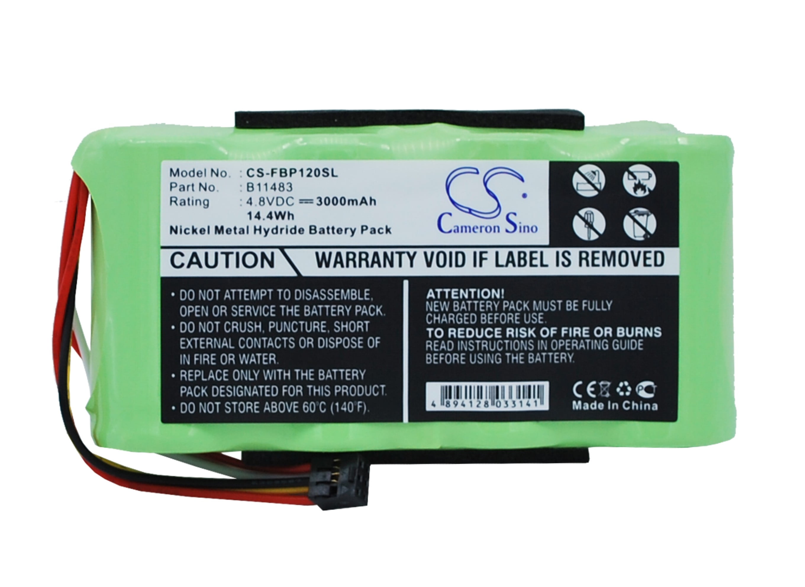 Banshee BP120 Power Battery for Fluke 120 Series, 43 and 43B, 1 Count ...