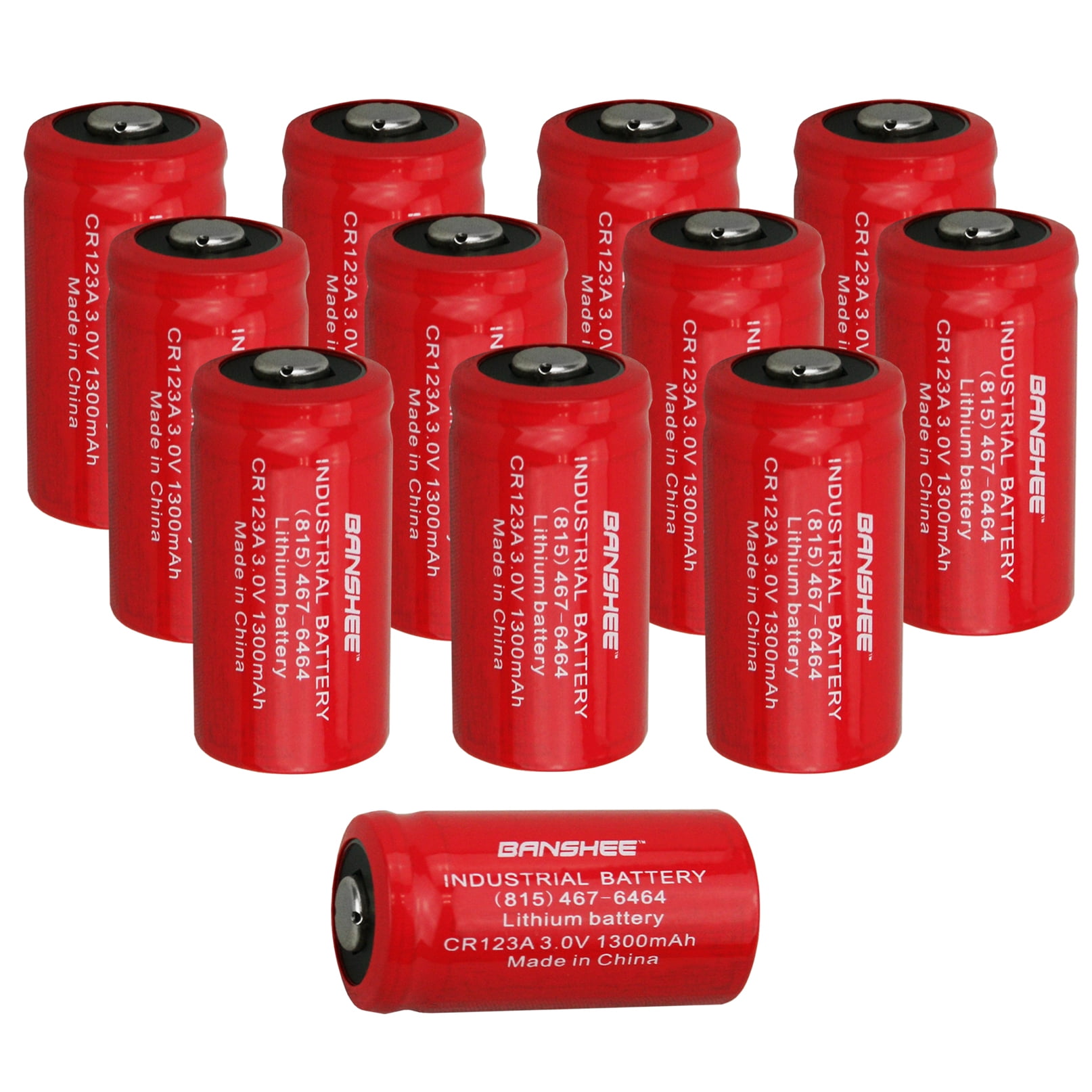 Banshee Replaces CR123A 123A Lithium Batteries SF123A Replaces SF12-BB ...