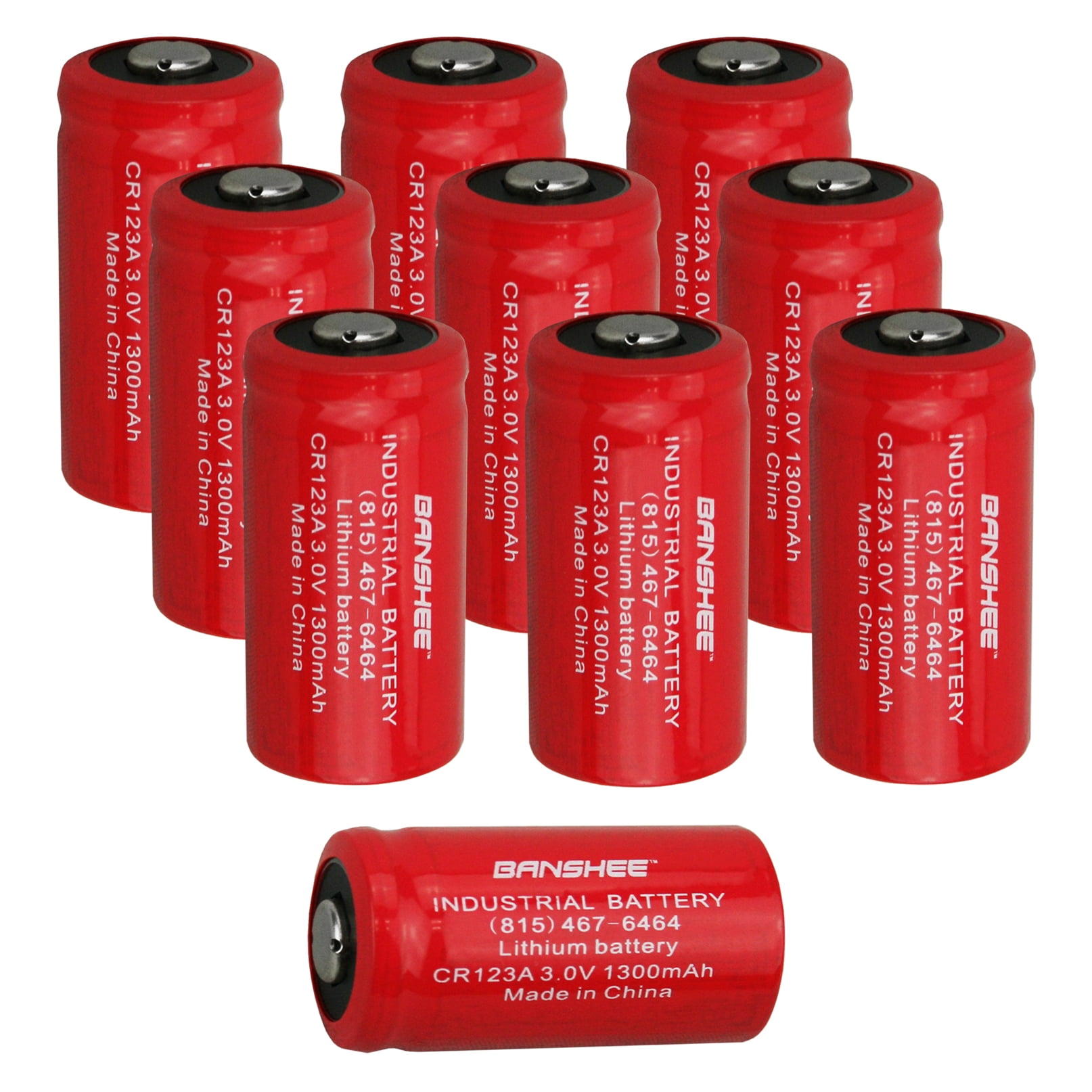Banshee Replaces CR123A, DL123A, PL123A, EL123A 3V Lithium Batteries ...