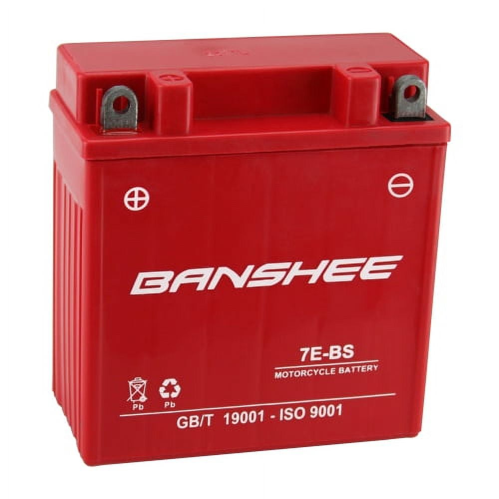 Banshee YB7-A 12N7-4A 12V 7Ah AGM Battery for 1970-1978 Harley ...