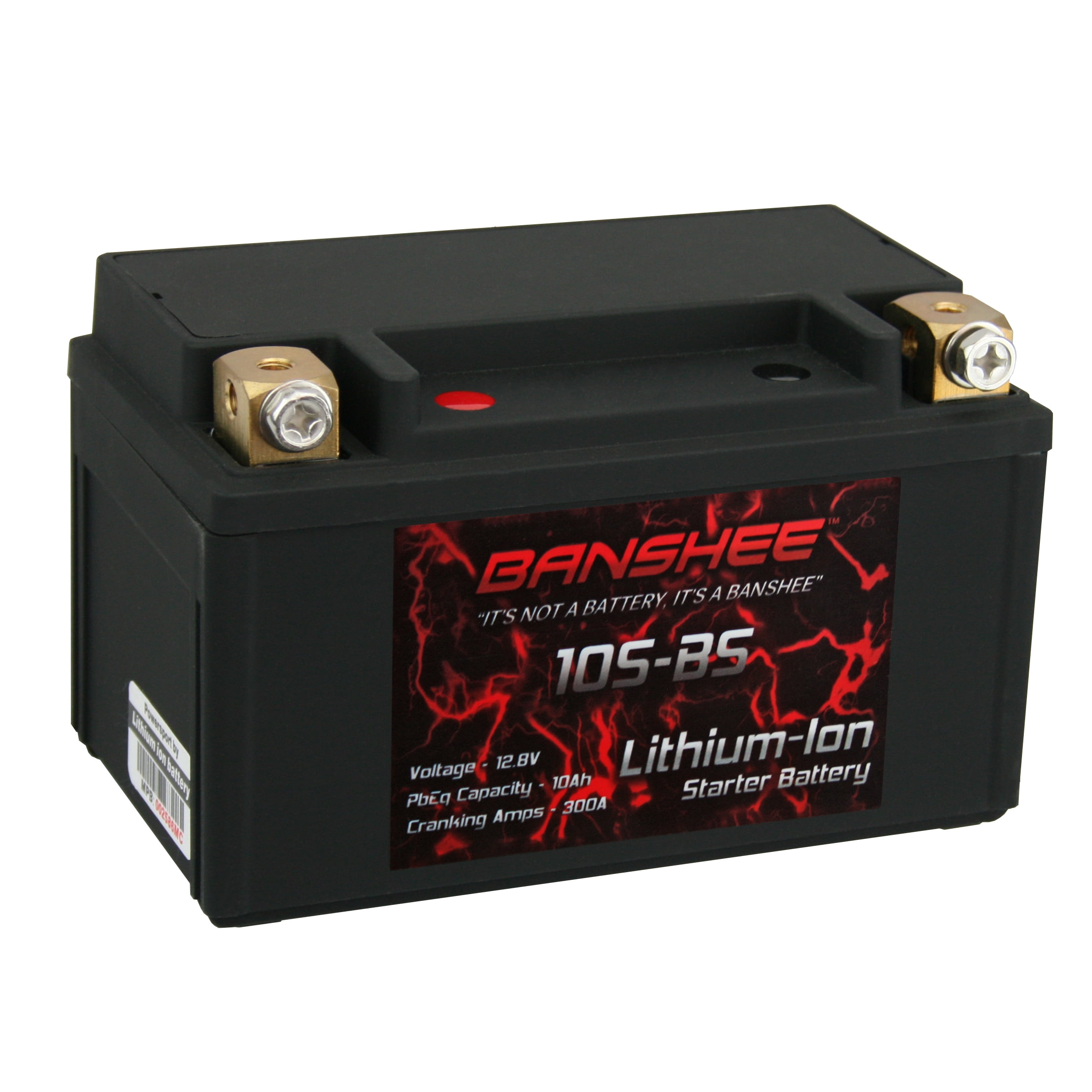 Banshee YTZ10S-BS Lifepo4 Lithium Motorcycle Battery Compatible with Honda NSS250A Reflex ABS ...