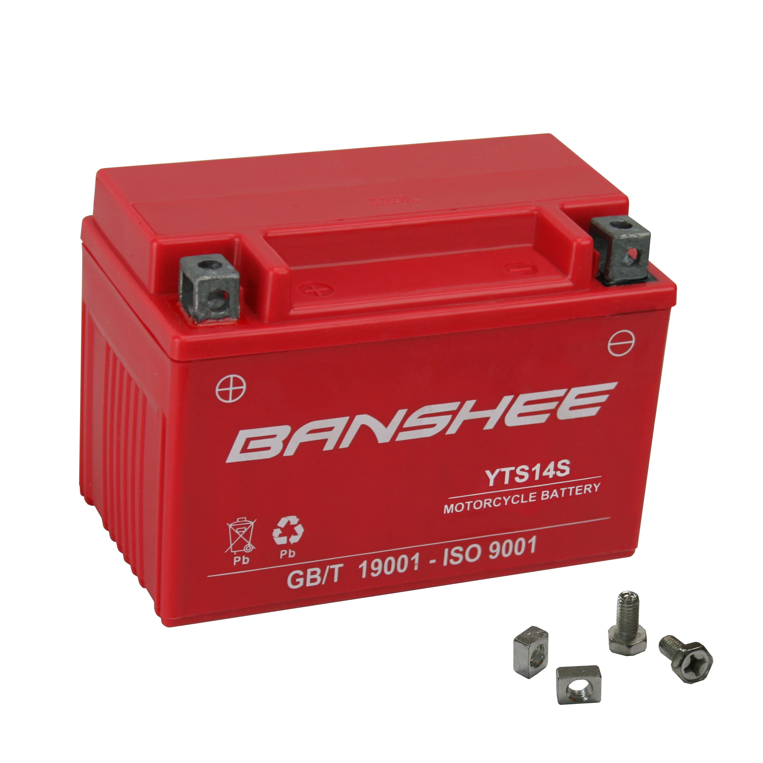 Banshee YTZ14S AGM Lead Acid Motorsports Battery for Yamaha XVS950 V ...