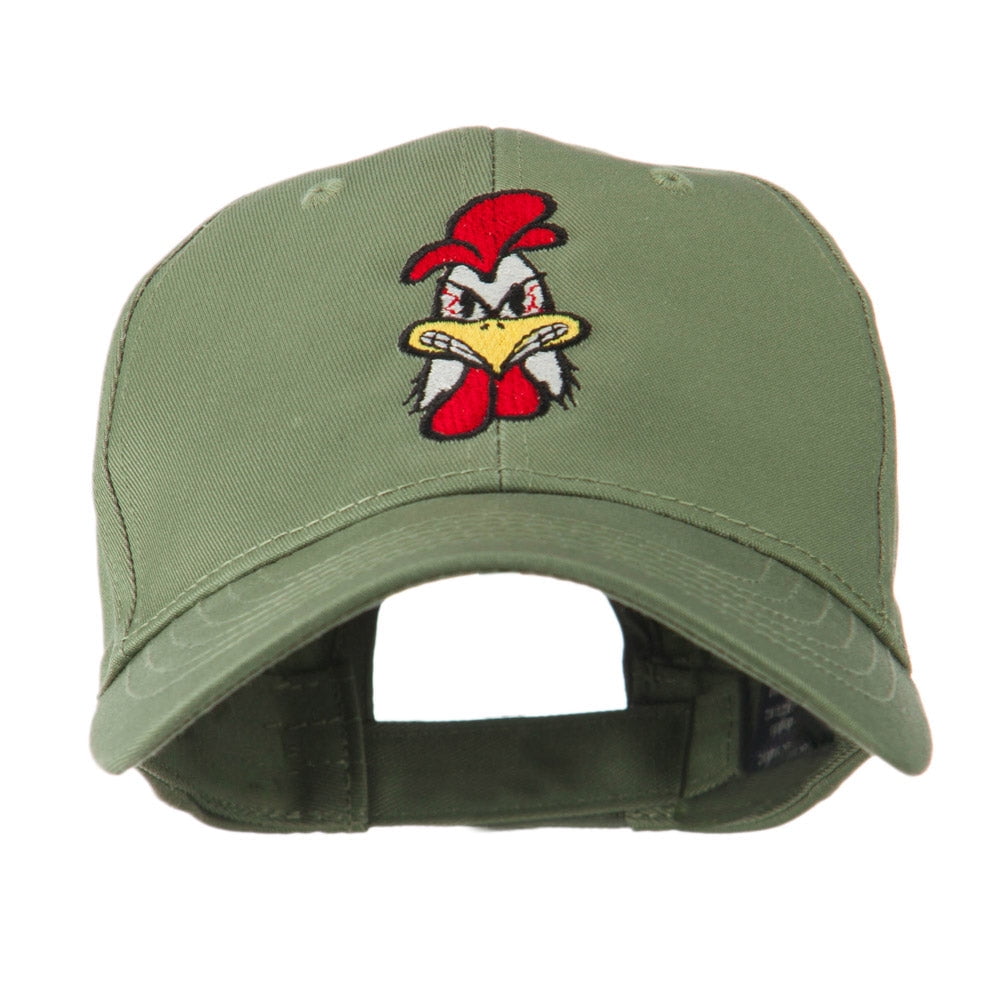 Bantam Mascot Embroidered Cap - Olive OSFM - Walmart.com