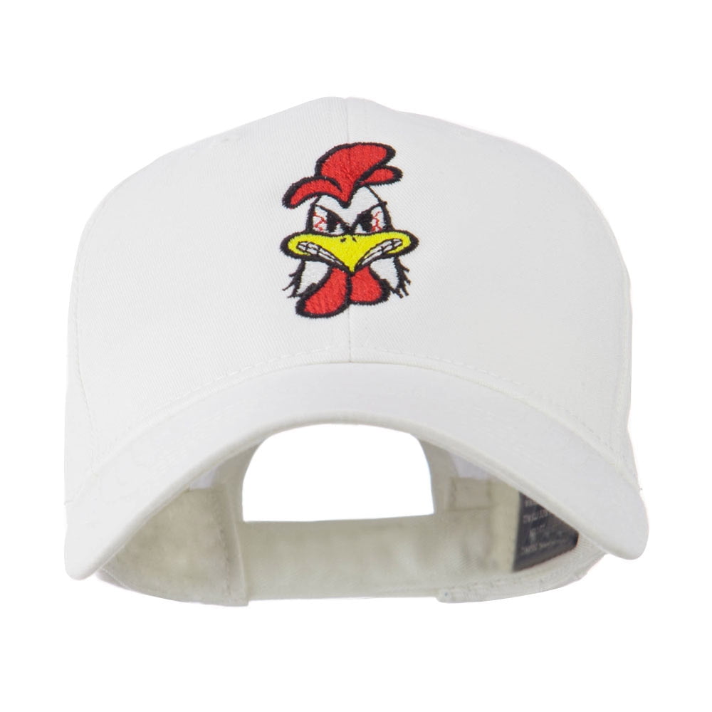 Bantam Mascot Embroidered Cap - White OSFM - Walmart.com