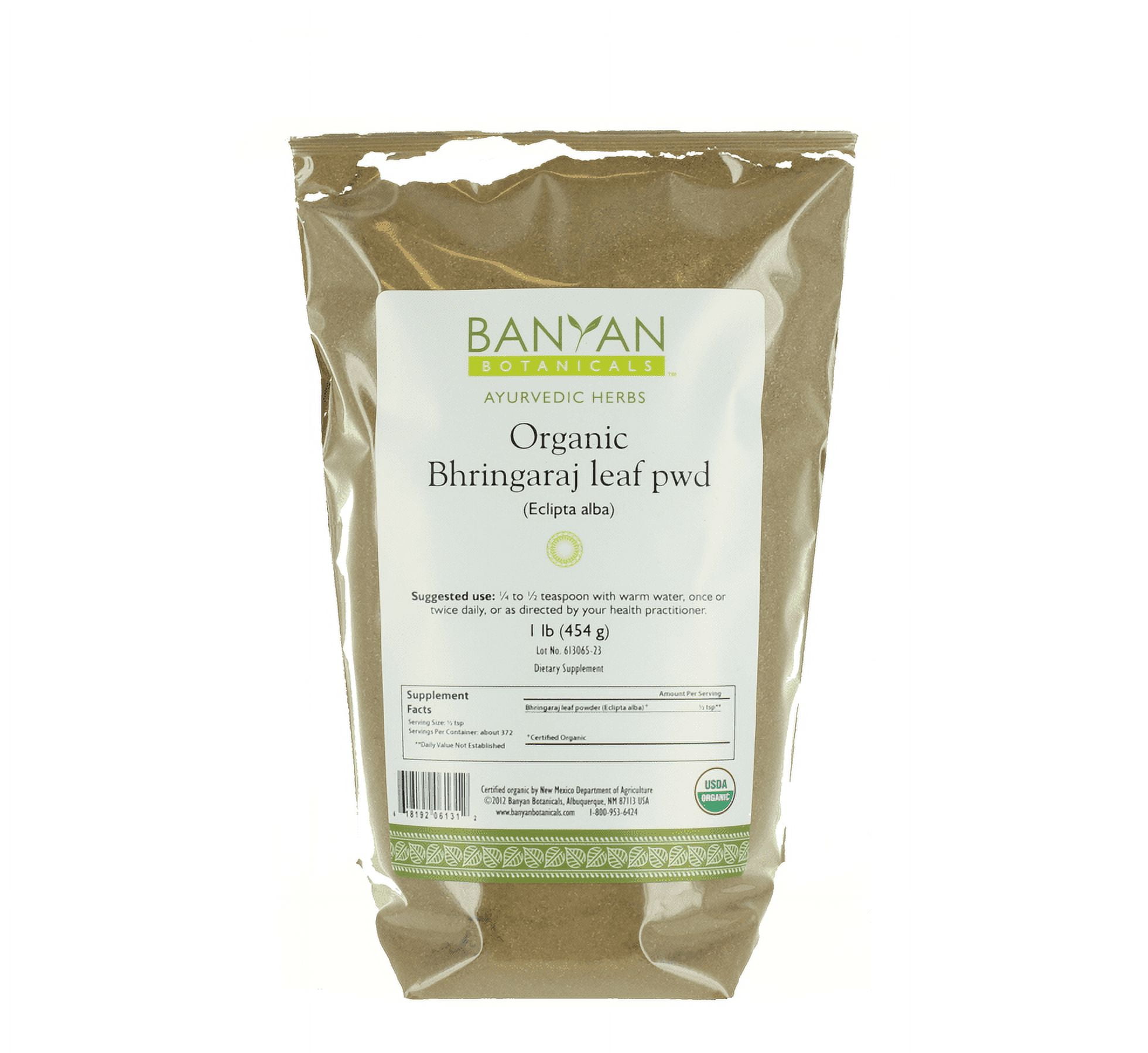 Banyan Botanicals Bhringaraj Powder (Eclipta alba) – Organic Herbal ...