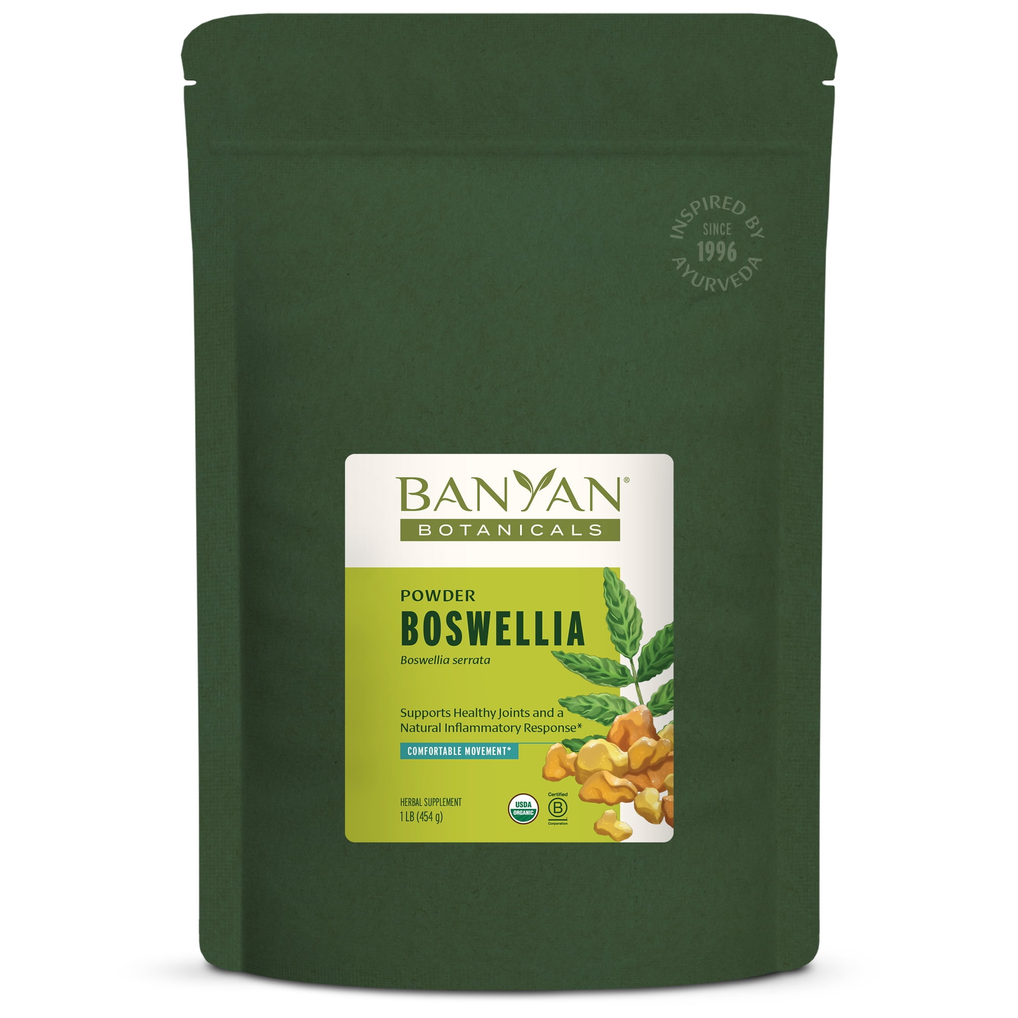 Banyan Botanicals Boswellia Powder – Organic Frankincense Resin ...