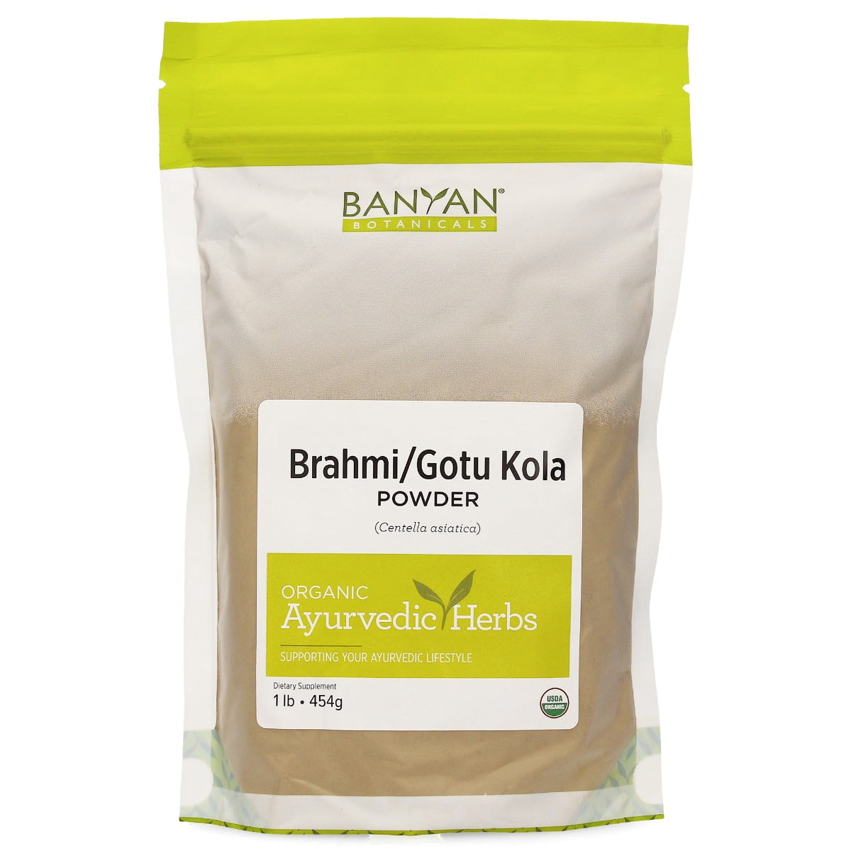 Banyan Botanicals Brahmi/Gotu Kola Powder – Organic Centella Asiatica ...