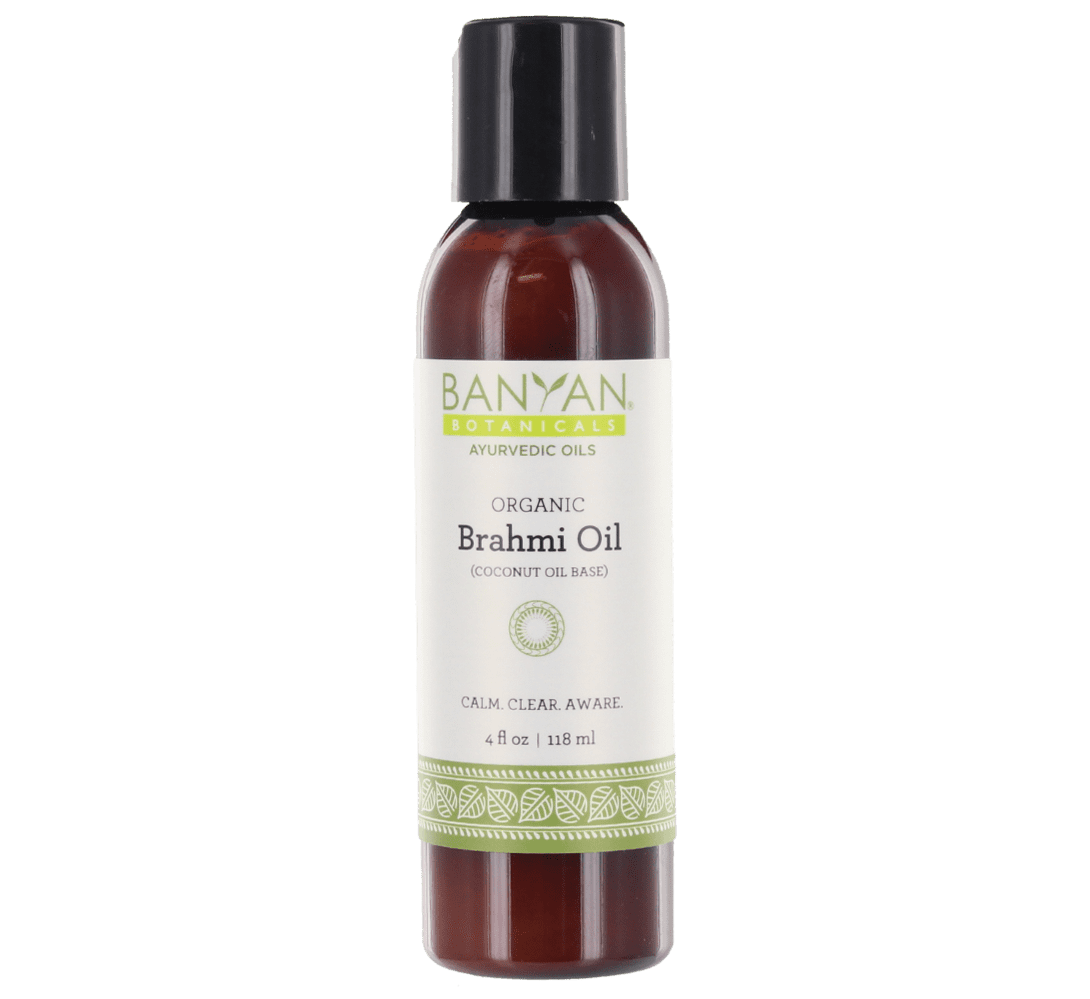Banyan Botanicals Brahmi Oil with Coconut Base – Organic Massage Oil ...