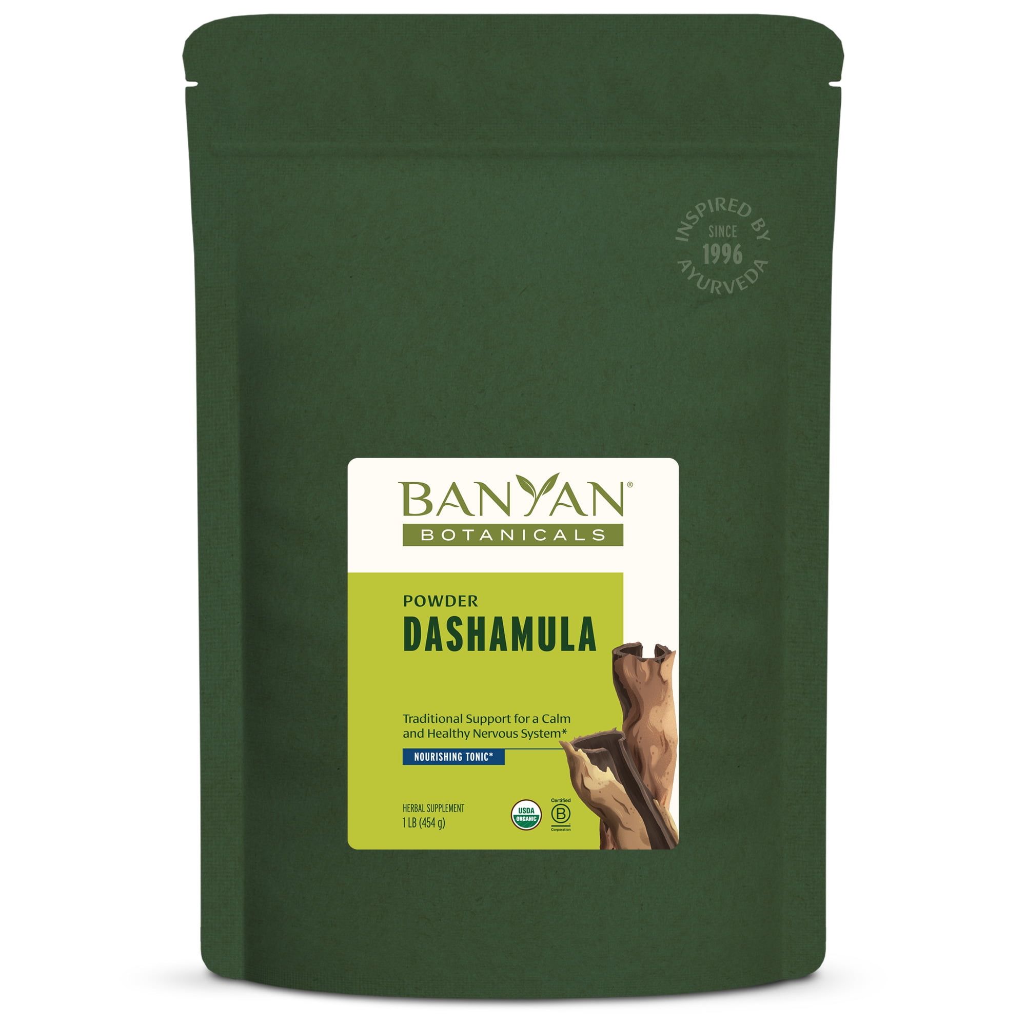 Banyan Botanicals Dashamula Powder – Calming Ayurvedic Formula ...