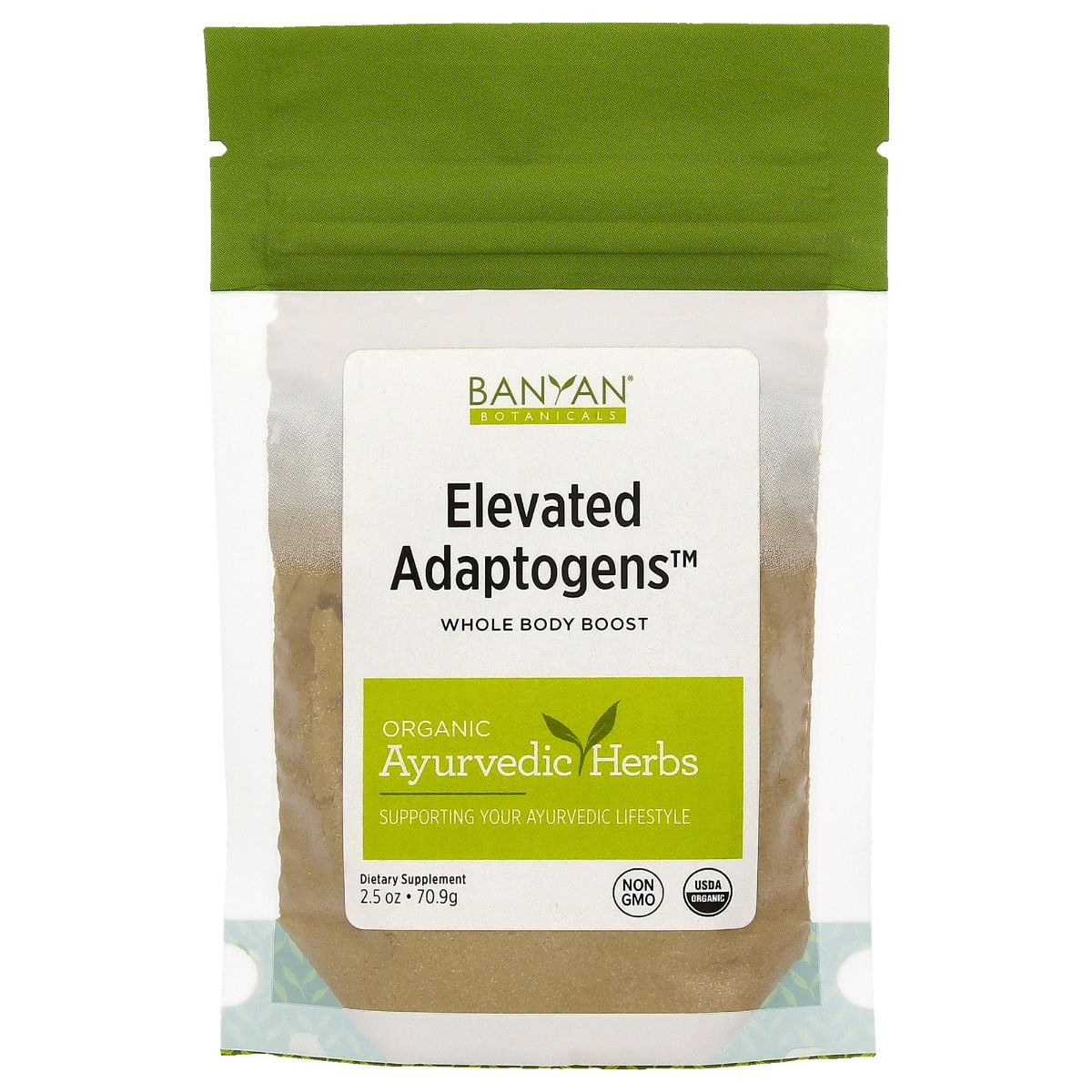 Banyan Botanicals Elevated Adaptogens – Organic Superfood Powder with ...
