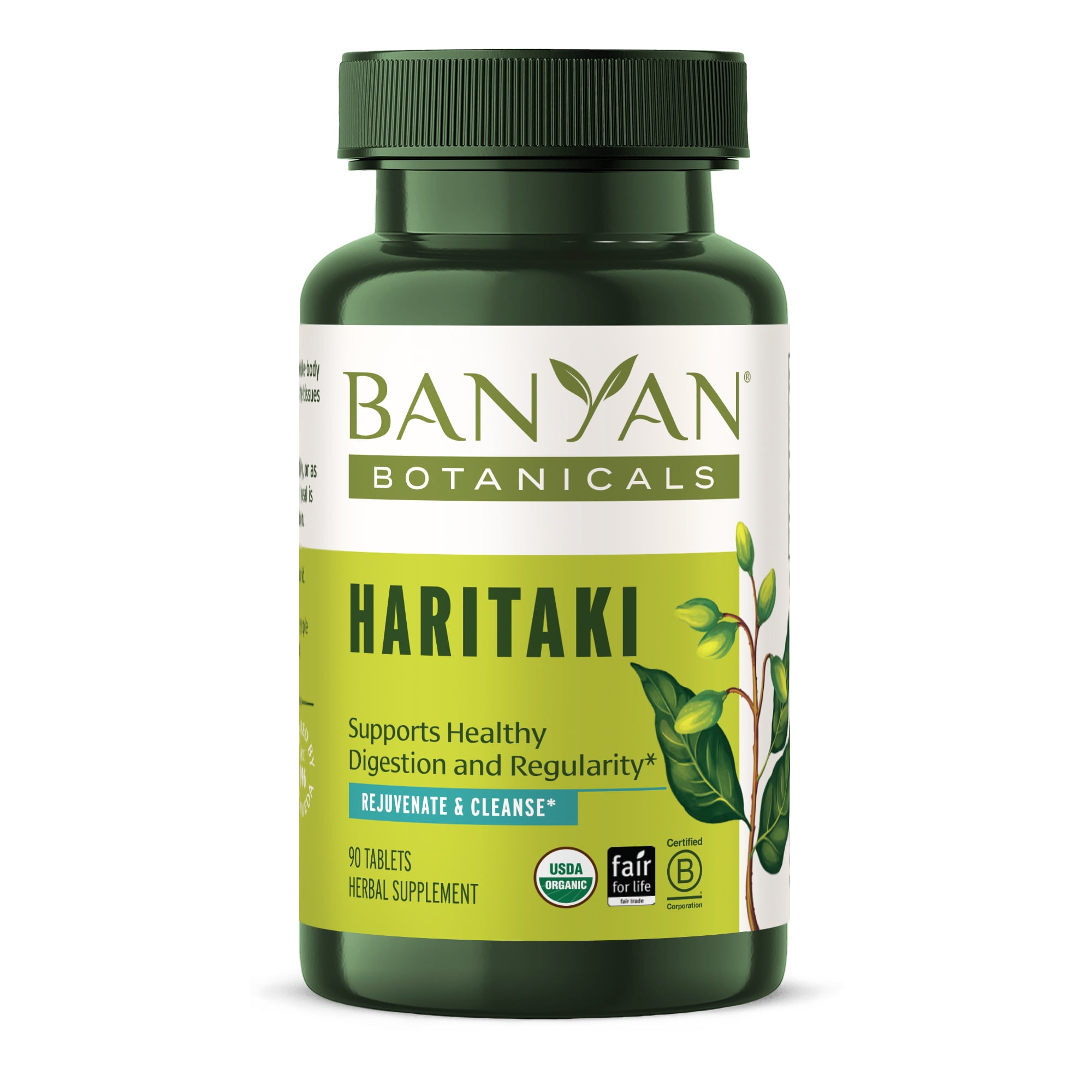 Banyan Botanicals Haritaki tablets – Certified Organic Terminalia ...