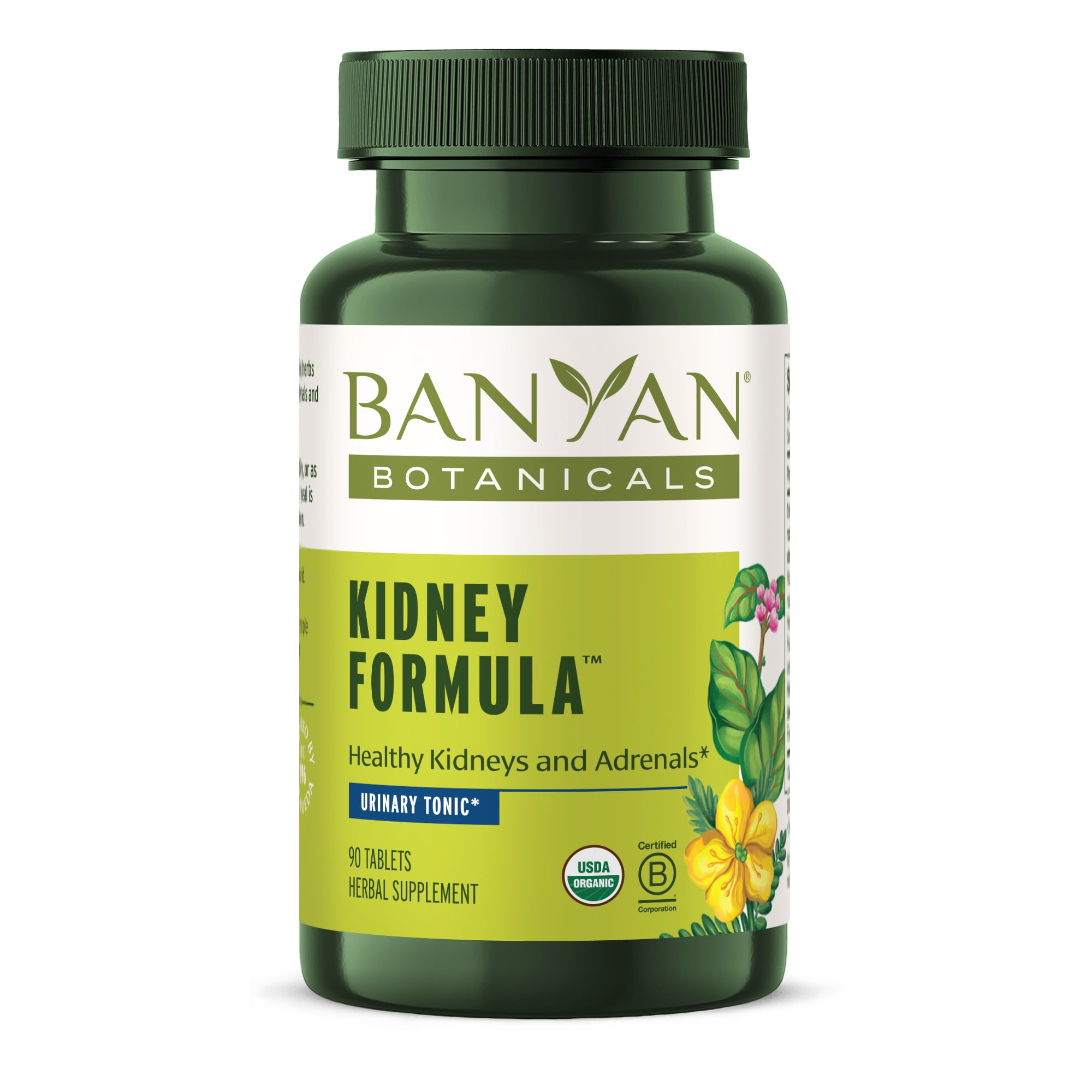 Banyan Botanicals Organic Kidney Function Pills – Rejuvenating Herbal ...