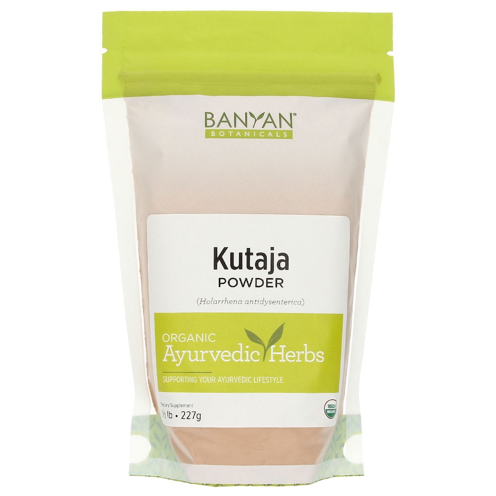Banyan Botanicals Kutaja Powder - Certified Organic, 1/2 Pound ...