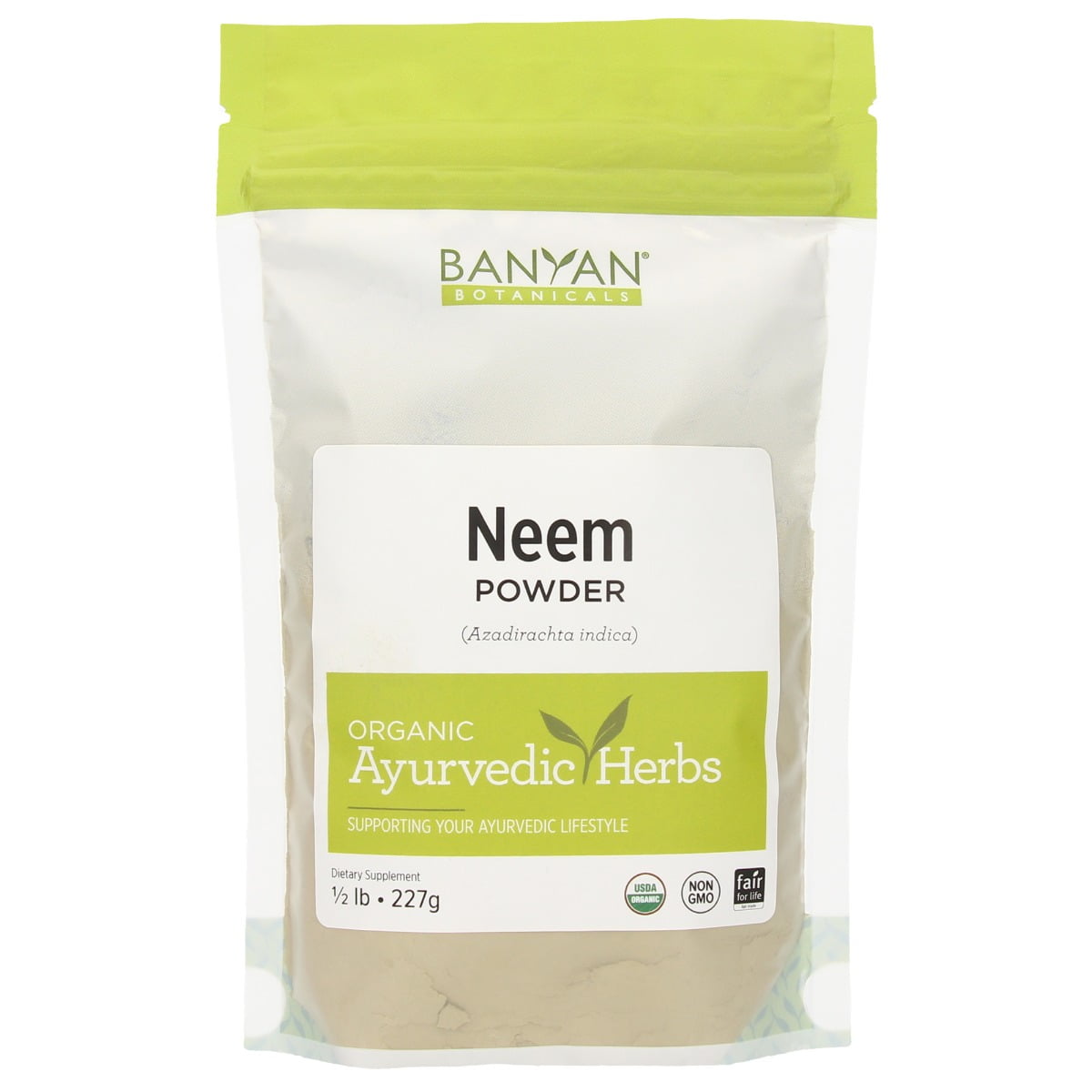 Banyan Botanicals Neem Powder - Organic Azadirachta Indica - Purifying ...