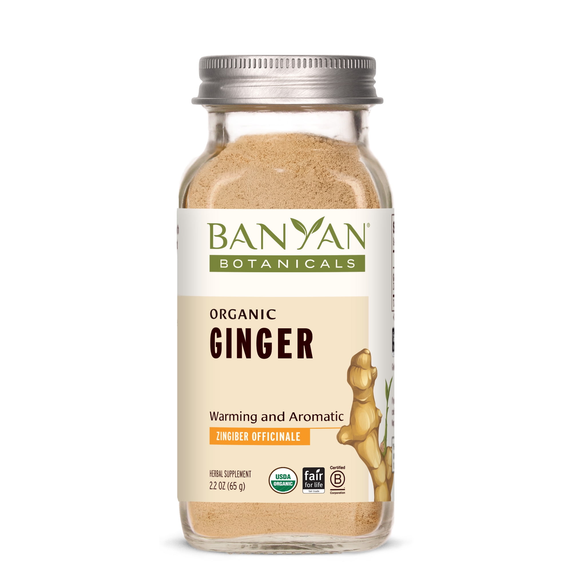 Banyan Botanicals Organic Ginger Powder – Versatile Ginger Root Powder ...