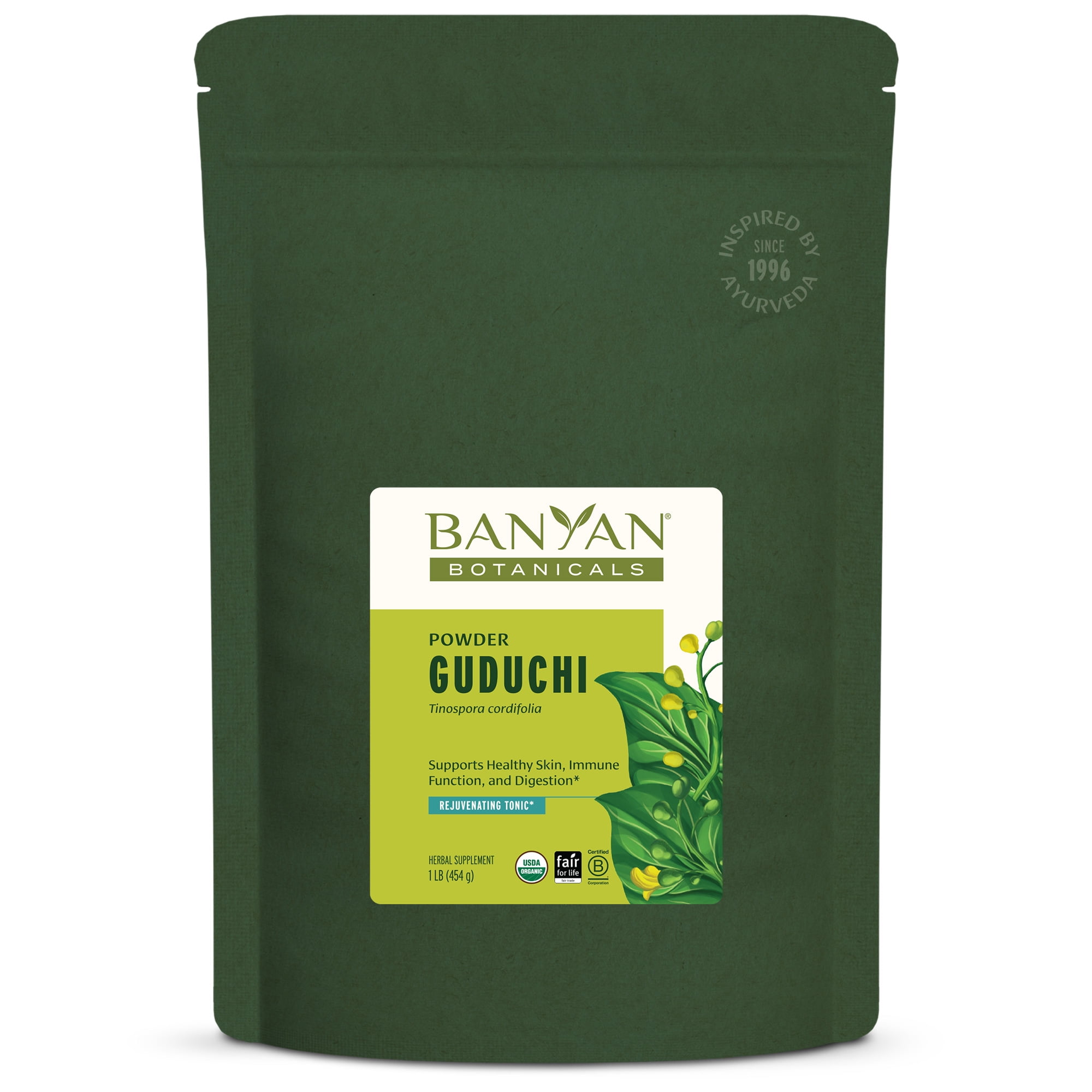 Banyan Botanicals Organic Guduchi Powder – Organic Immune Health ...