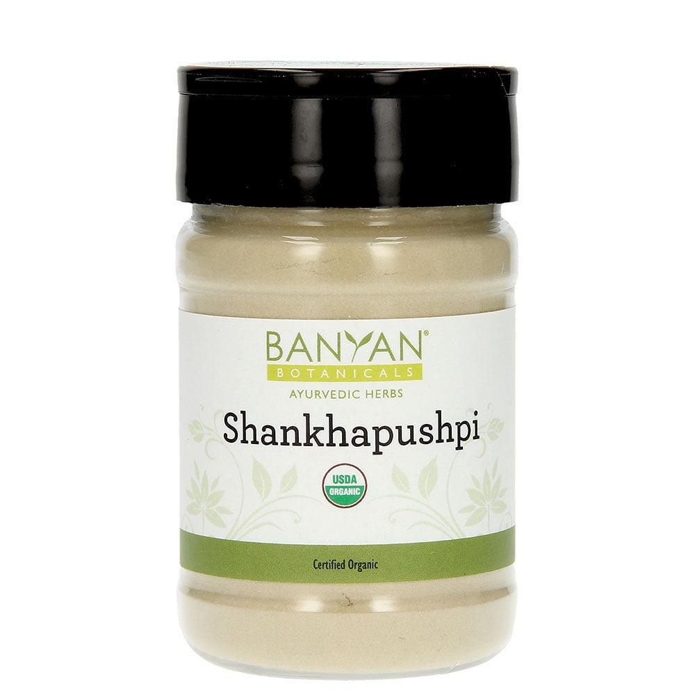Banyan Botanicals Organic Shankhapushpi Powder – Convolvulus prostratus ...