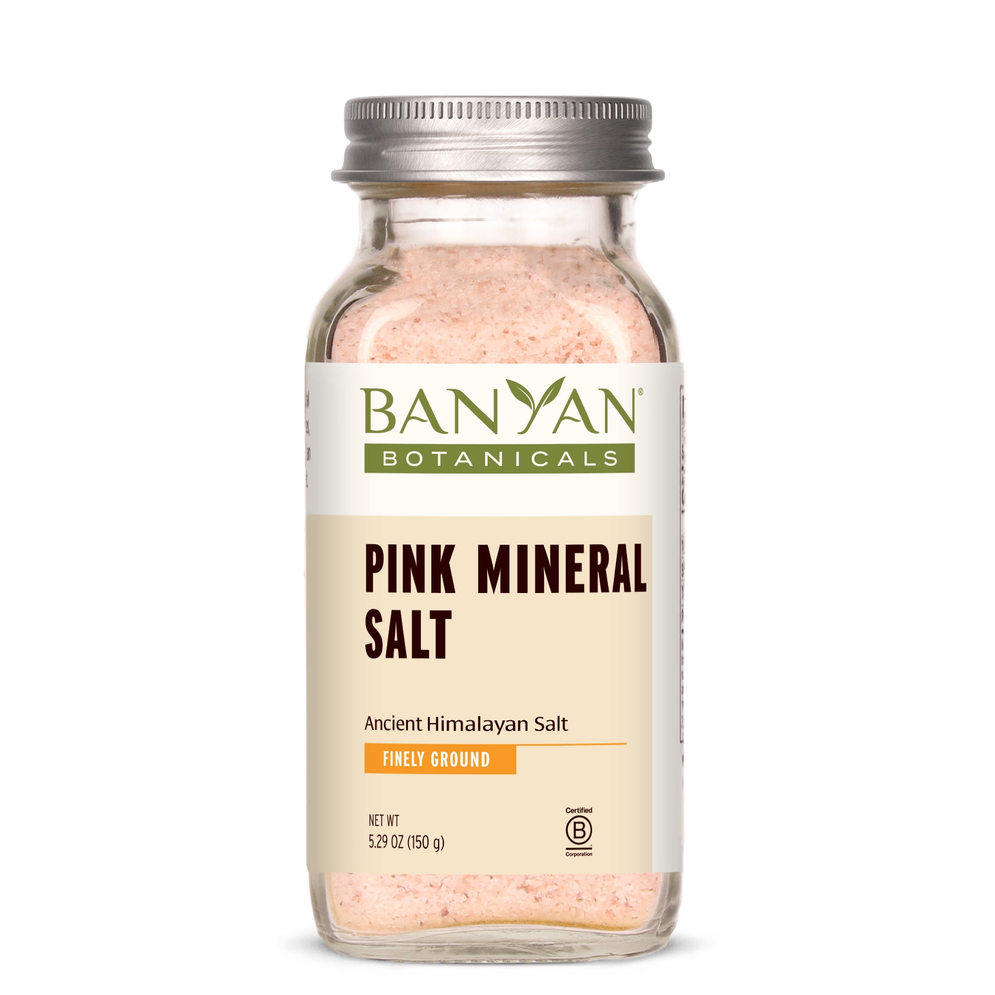 Banyan Botanicals Pink Mineral Salt – Fine Ground Pink Himalayan Salt ...