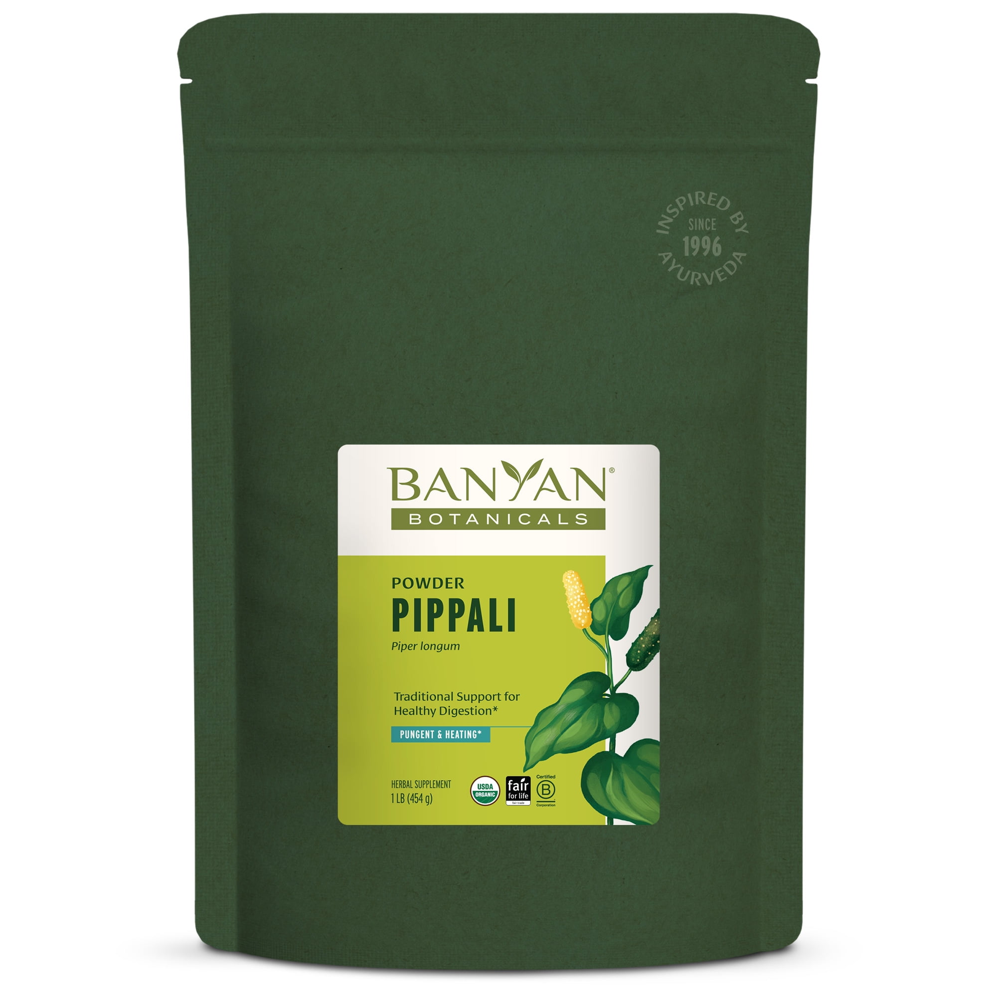 Banyan Botanicals Pippali Powder – Organic Piper longum – Indian Long ...