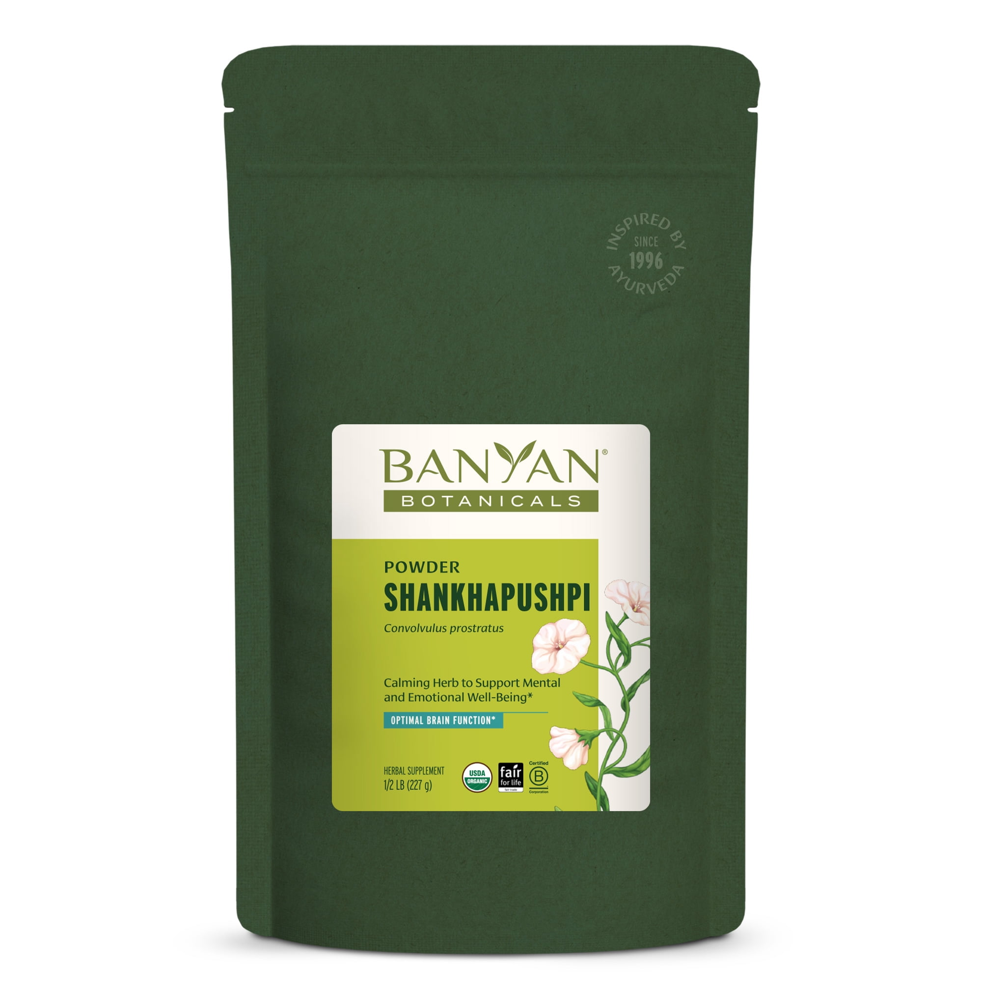 Banyan Botanicals Shankhapushpi Powder – Organic Shankhapushpi ...