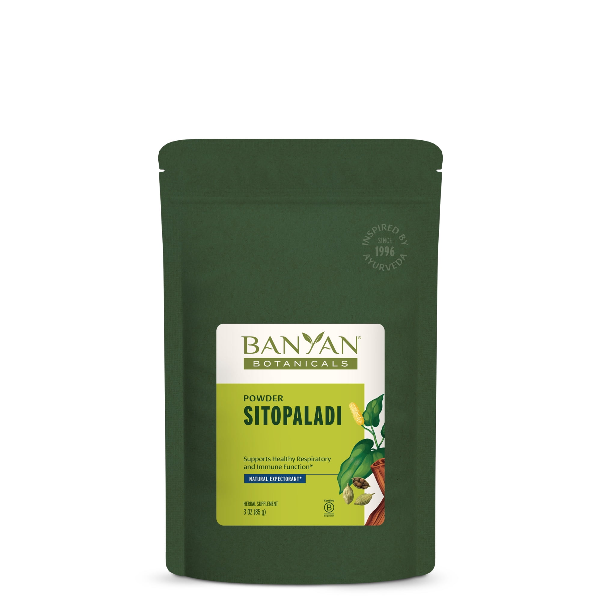 Banyan Botanicals Sitopaladi Powder – Organic Immune Support Supplement ...