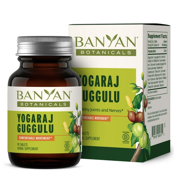 Banyan Botanicals Yogaraj Guggulu - USDA Organic - 90 Tablets ...