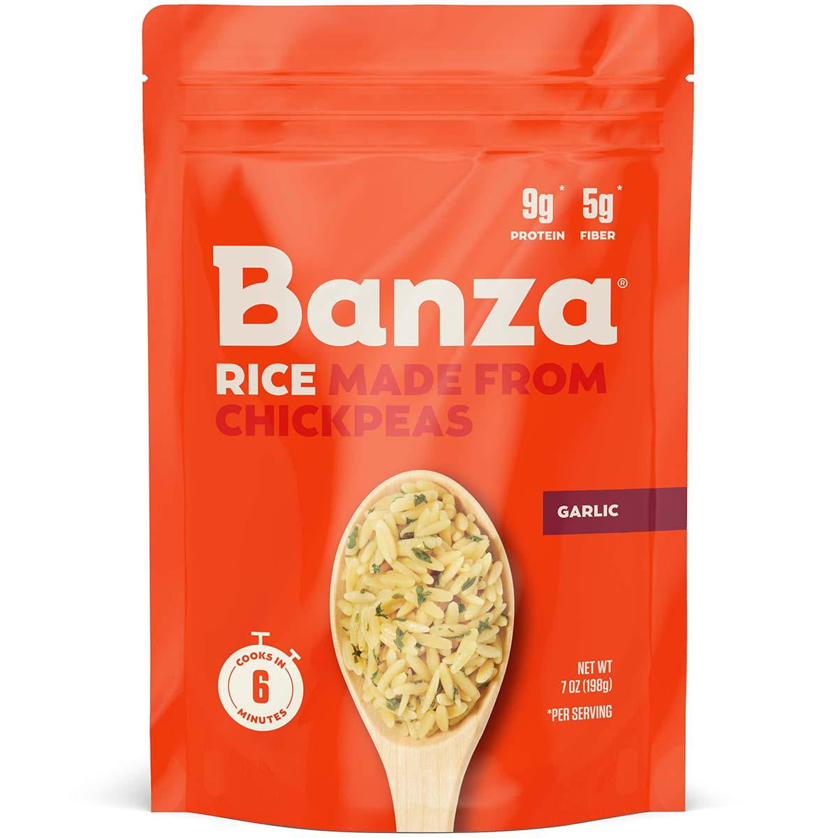 Banza 11g Protein Chickpea Rice 7 oz - Walmart.com
