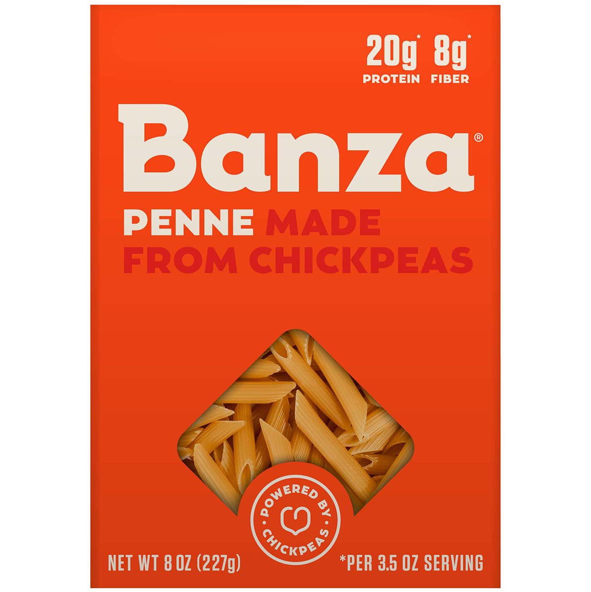 Banza 23g Protein Chickpea Penne - 8 oz (Packaging May Vary) - Walmart.com