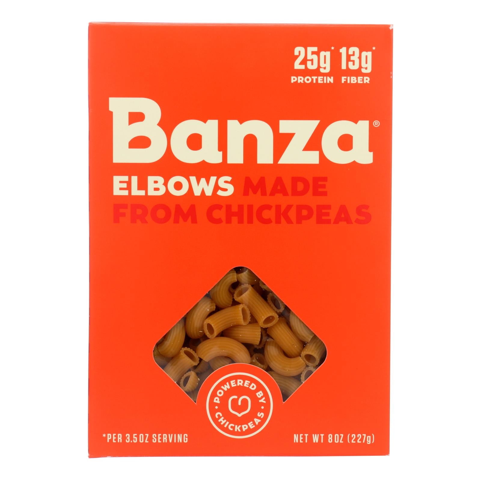Banza - Chickpea Pasta - Case of 6 - 8 oz. - Walmart.com