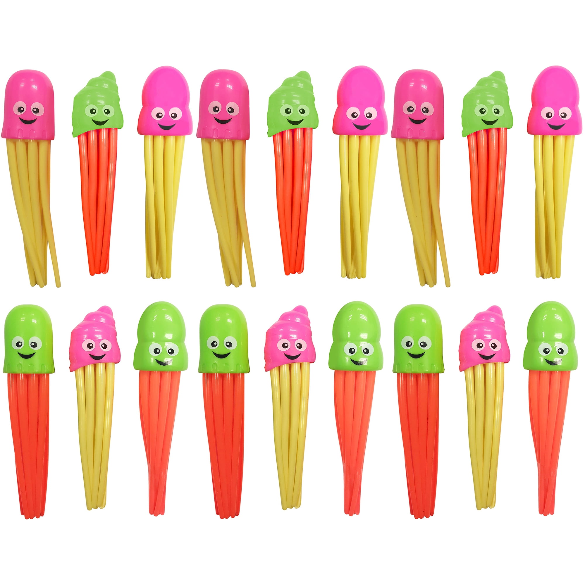 Banzai 6 Piece Aqua Dive Sea Pals Water/Pool Toy Dive Set, 3 Pack (18 ...