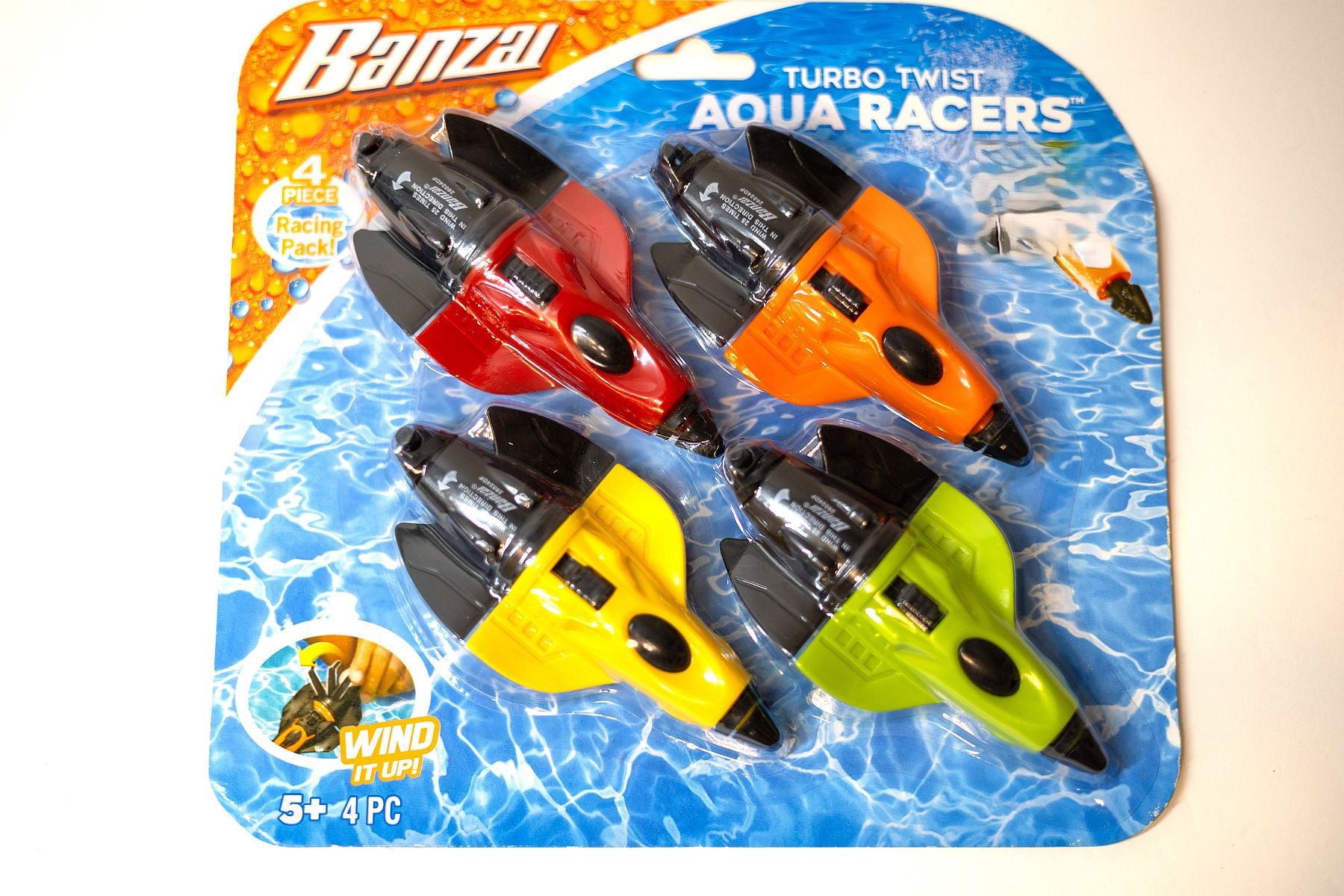 Banzai Turbo Twist Aqua Racers - Walmart.com