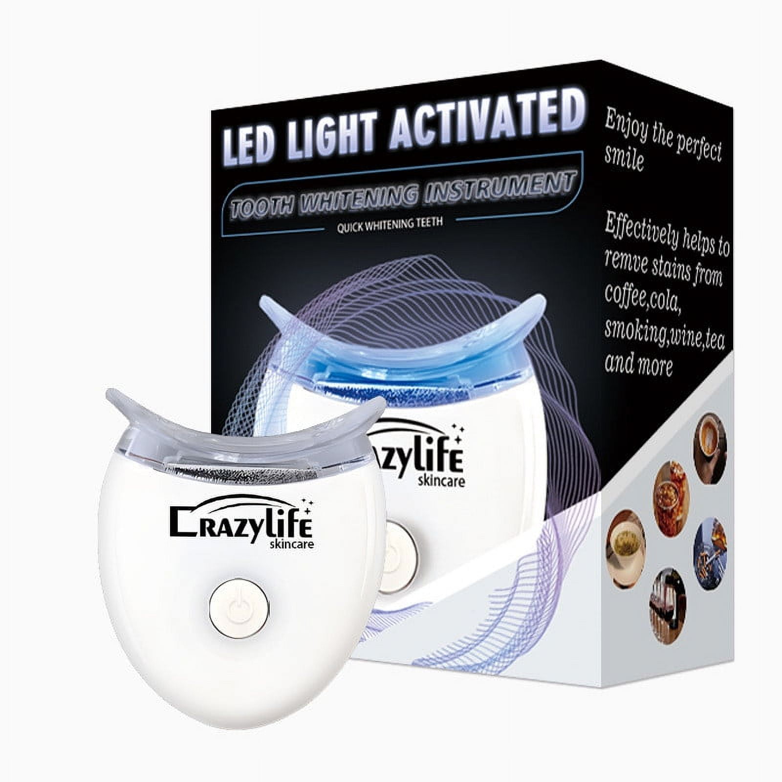 Banzch Teeth Whitening Accelerator Light, More Powerful Blue LED Light ...