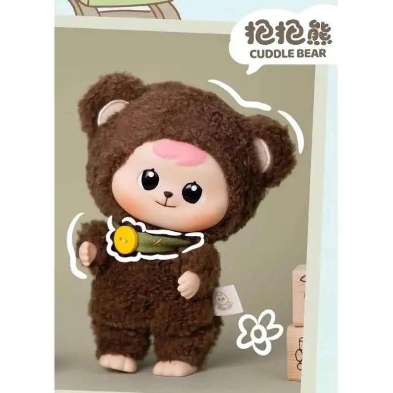 Bao-Ao Hugging Series Model Dolls Plush Little Bear Figure Cute ...