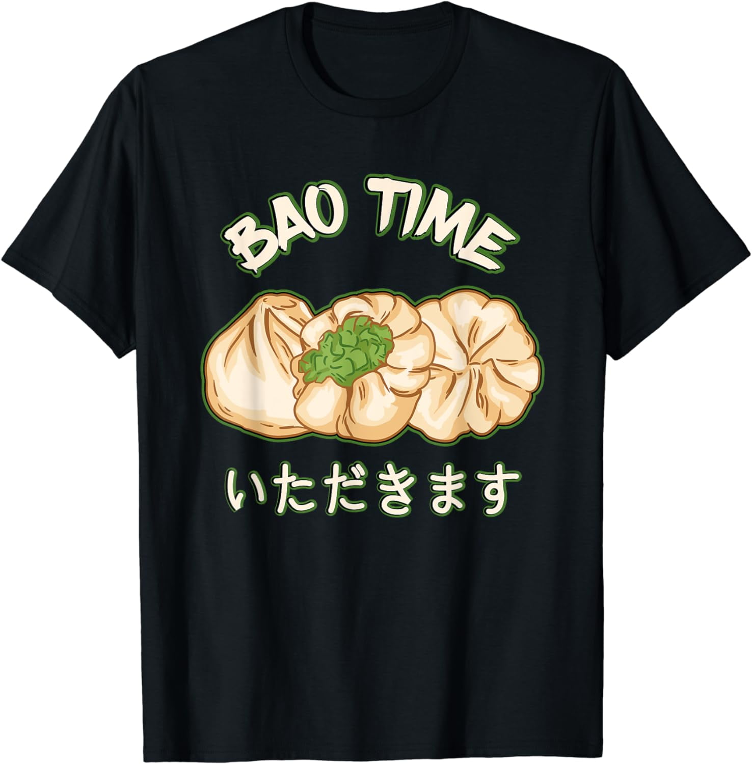 Bao Bun Funny Dim Sum Bao Time Asian Food T-Shirt - Walmart.com