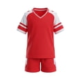 BaoFuBaoMei 2 Piece Athletic Set Summer Quick Dry Mesh Short Sleeve ...